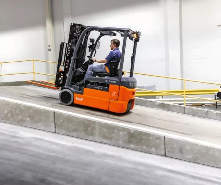Forklift Safety For Ramps, Slopes, And Inclines | Prolift Toyota